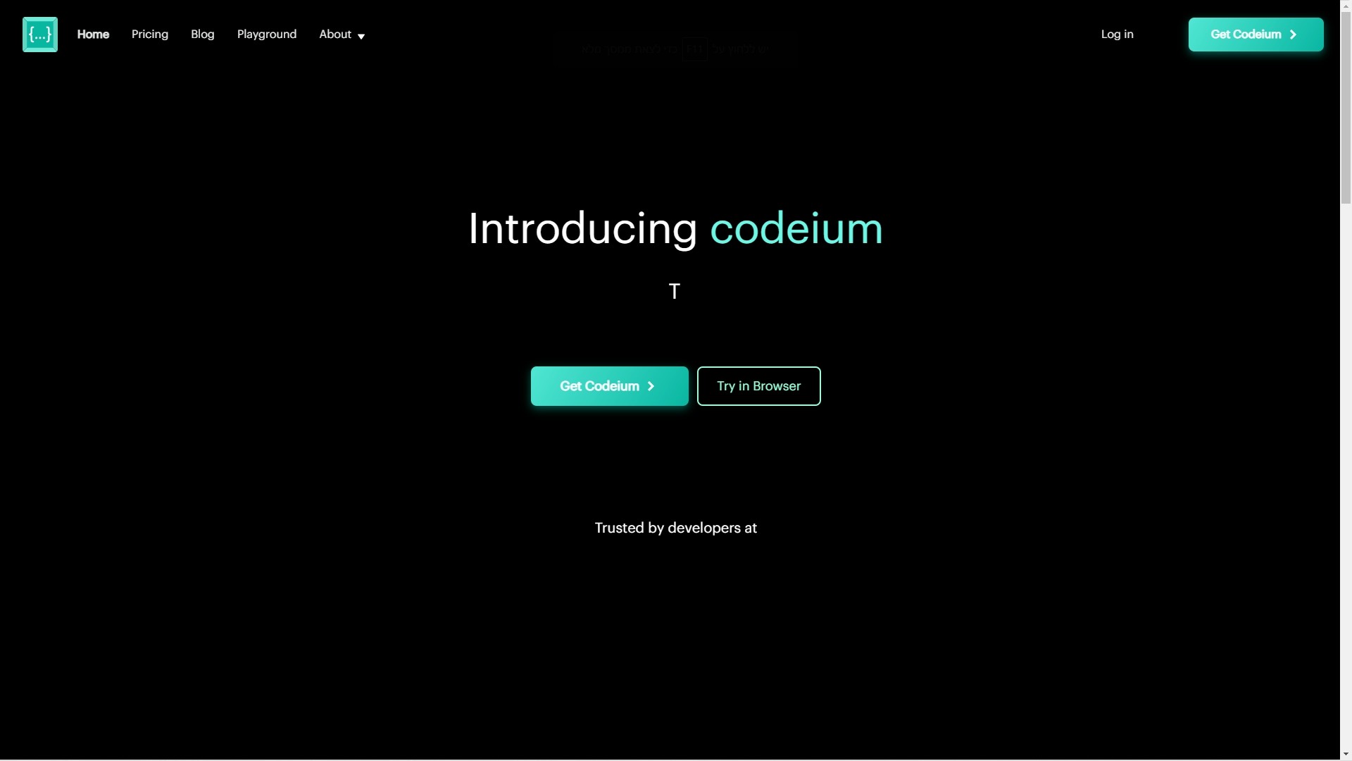 Codeium Ai Powered Coding Platform For Developers