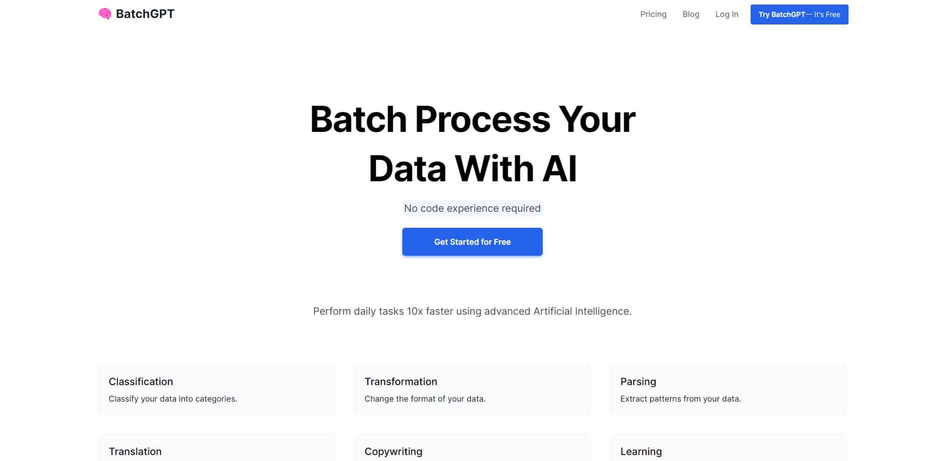 Batch GPT - AI Tool to Automate Tasks & Save Time - aifinder.info